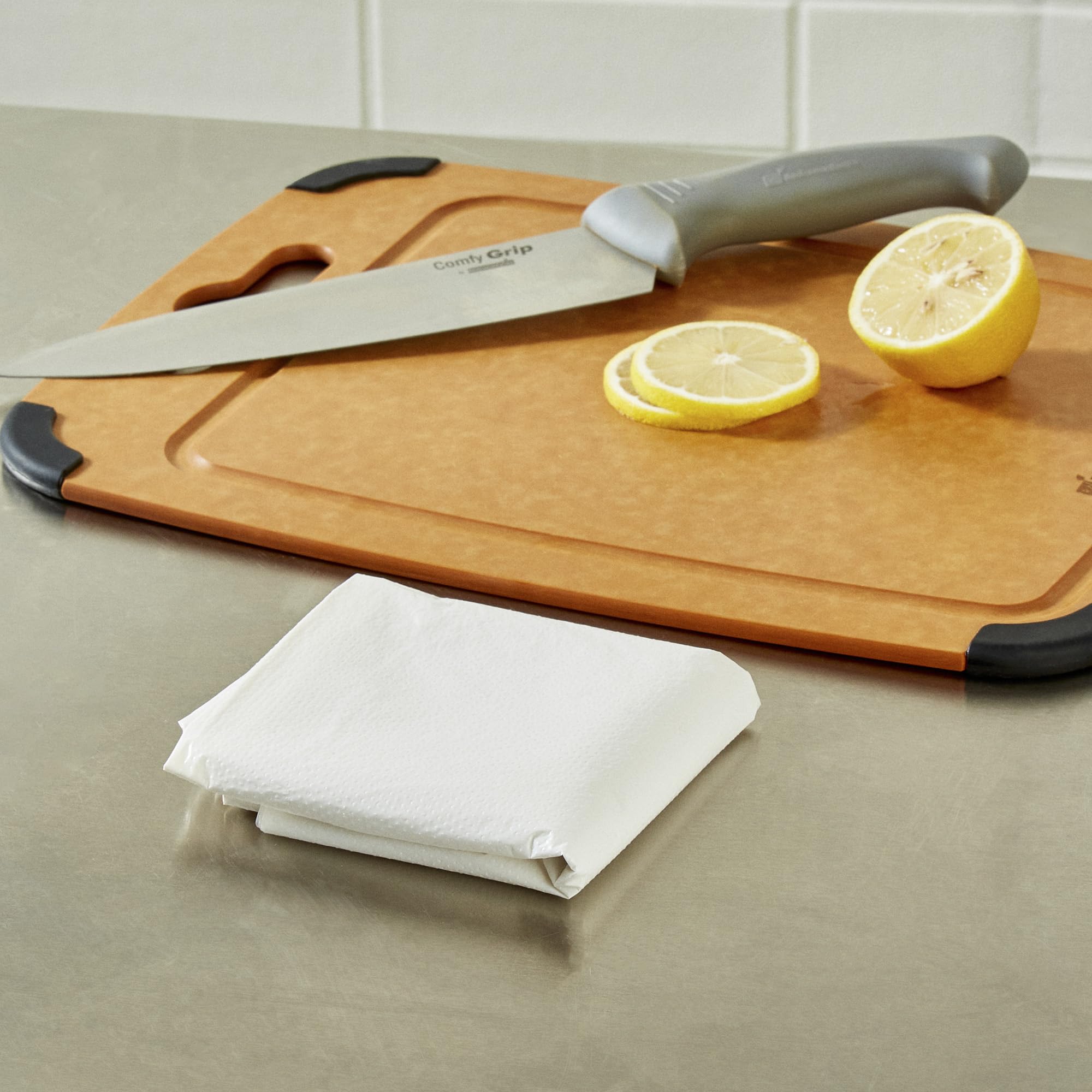 Clean Tek White Plastic Disposable Apron - 42" x 27 1/2" - 100 count box - Restaurantware