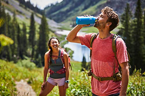 Hydro Flask 32 oz. Water Bottle with Straw Lid - Stainless Steel, Reusable, Vacuum Insulated- Wide Mouth