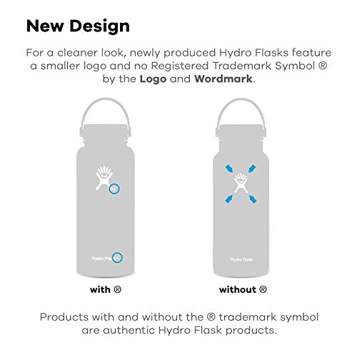 Hydro Flask 32 oz. Water Bottle with Straw Lid - Stainless Steel, Reusable, Vacuum Insulated- Wide Mouth