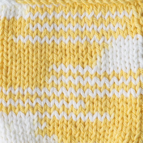Lily Sugar 'N Cream The Original Ombre Yarn, 2oz, Gauge 4 Medium, 100% Cotton, Daisy - Machine Wash & Dry