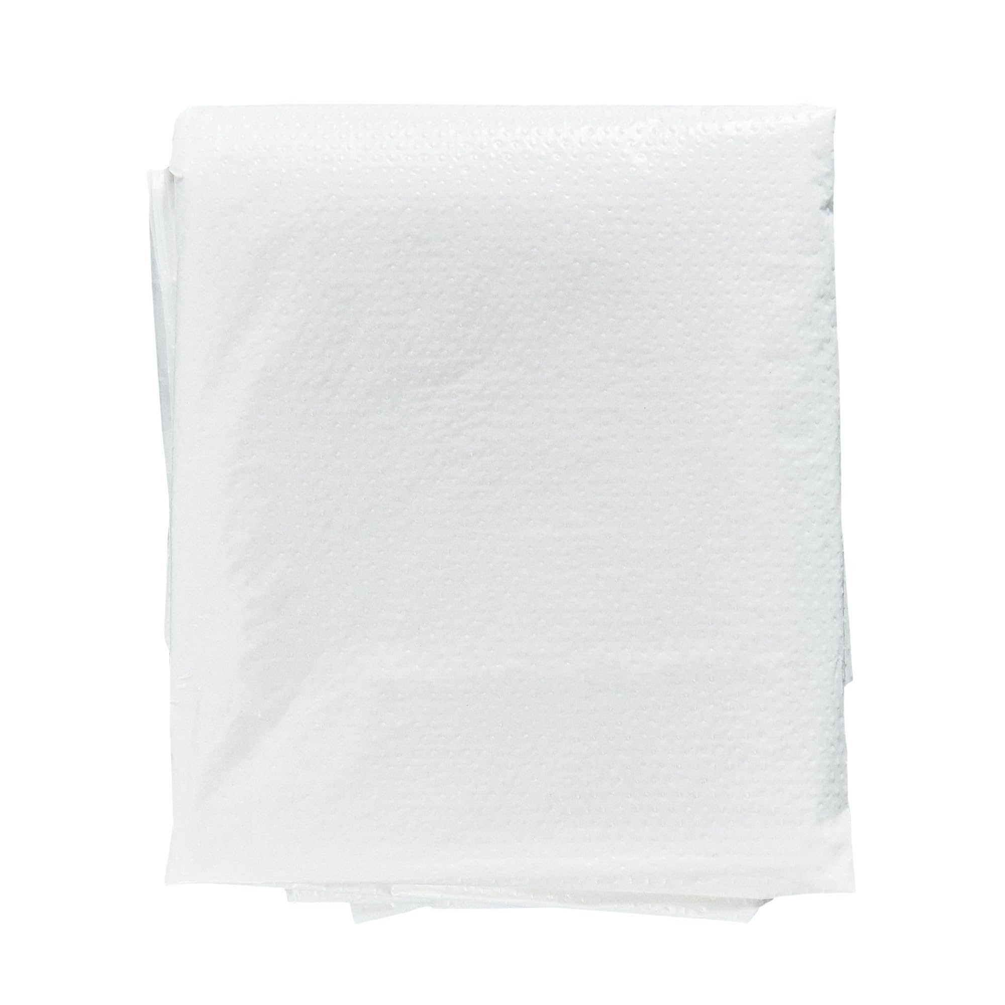Clean Tek White Plastic Disposable Apron - 42" x 27 1/2" - 100 count box - Restaurantware