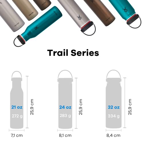 Hydro Flask 32 oz. Lightweight Trail Series Water Bottle- Stainless Steel, Reusbale, Vacuum Insulated with Standard Mouth