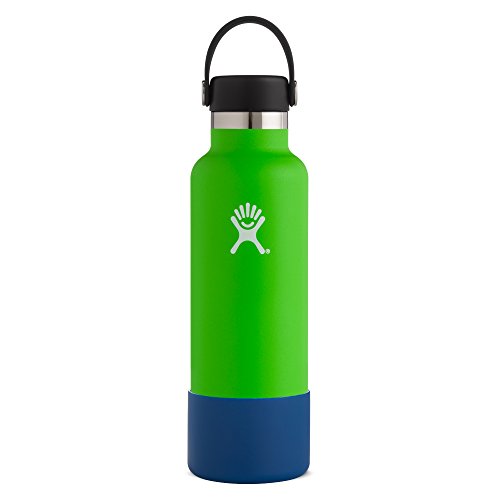 Hydro Flask Small Protective Soft Silicone Water Bottle Flex Boot, Mint (Fits 12 to 24 oz Bottles)