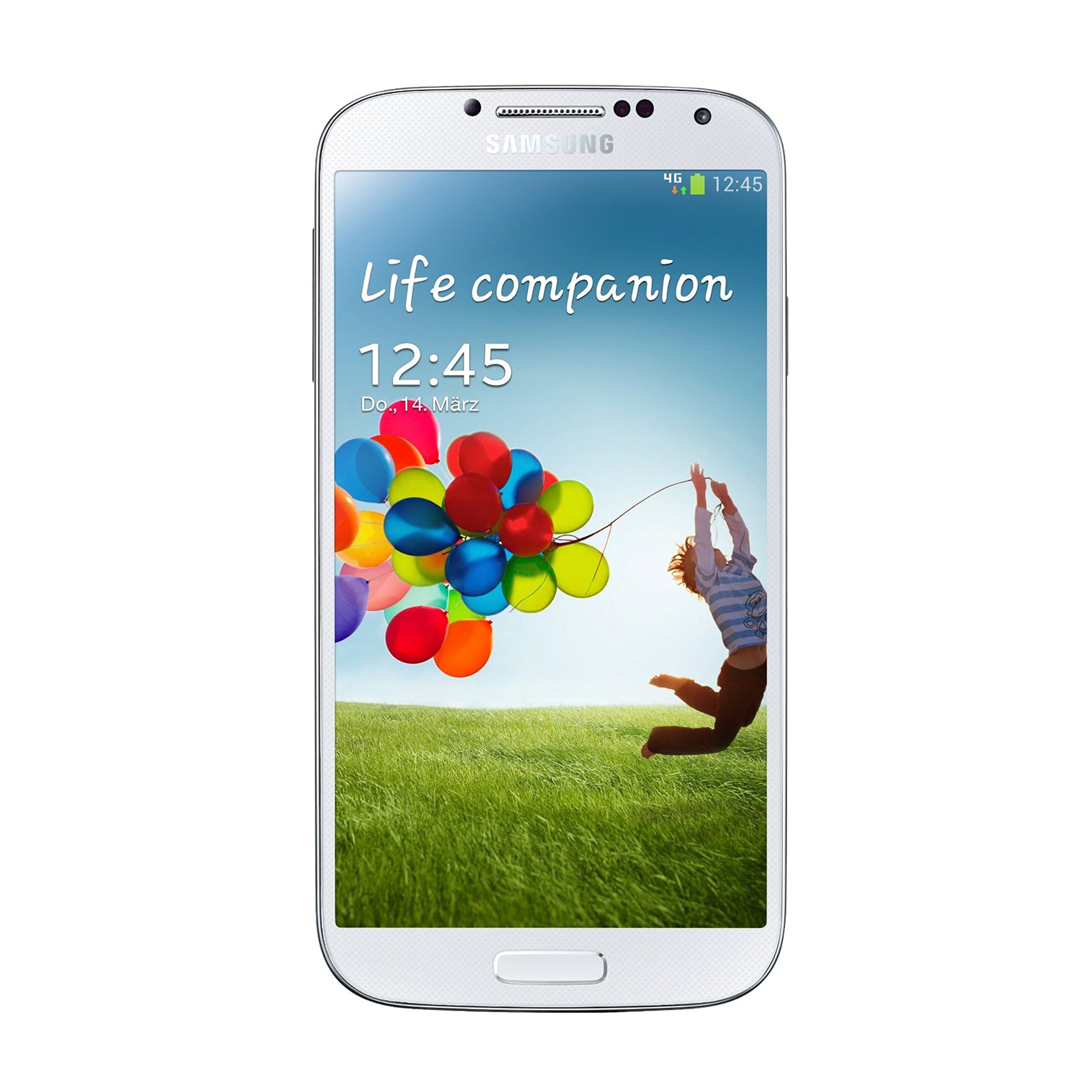Samsung Galaxy S4 SGH-I337 GSM Cellphone, 16GB, Frost White - AT&T - No Warranty