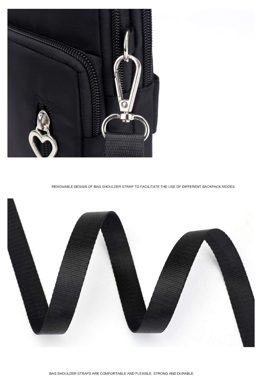 VINAIDA Cross Body Phone Case with Adjustable Strap,Iphone Crossbody Case Purse for Women Cellphone Small Sling Bags Clutch Wallet Cell Phone Travel Purses Mini Bag Over Shoulder Strap