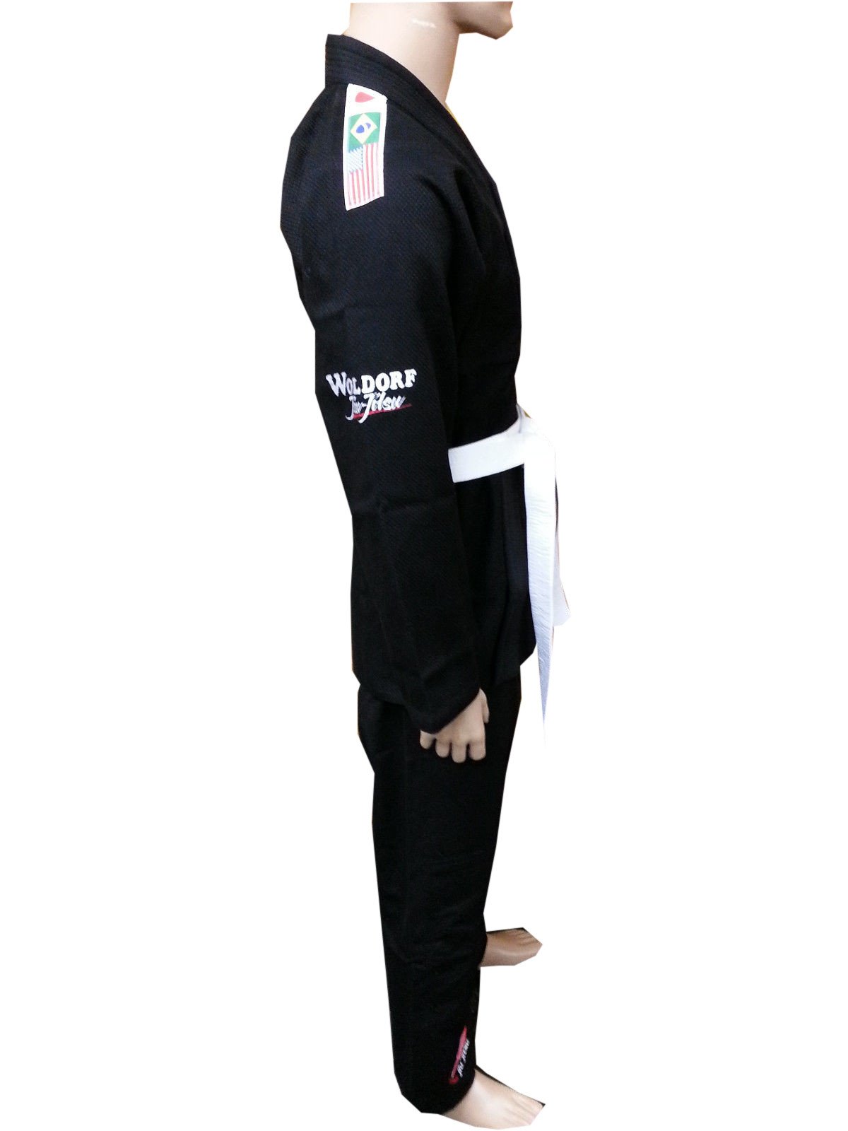 Woldorf USA BJJ GI for Men IBJJF Kimono BJJ Jiujitsu GIS Preshrunk Fabric & Free Belt. Fighting Uniform, Training Uniforms, Ultra Light Weight Uniforms