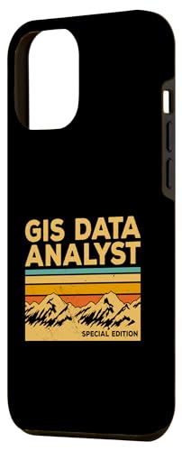 iPhone 14 Pro Max Vintage GIS Data Analyst Geographic Information System Case