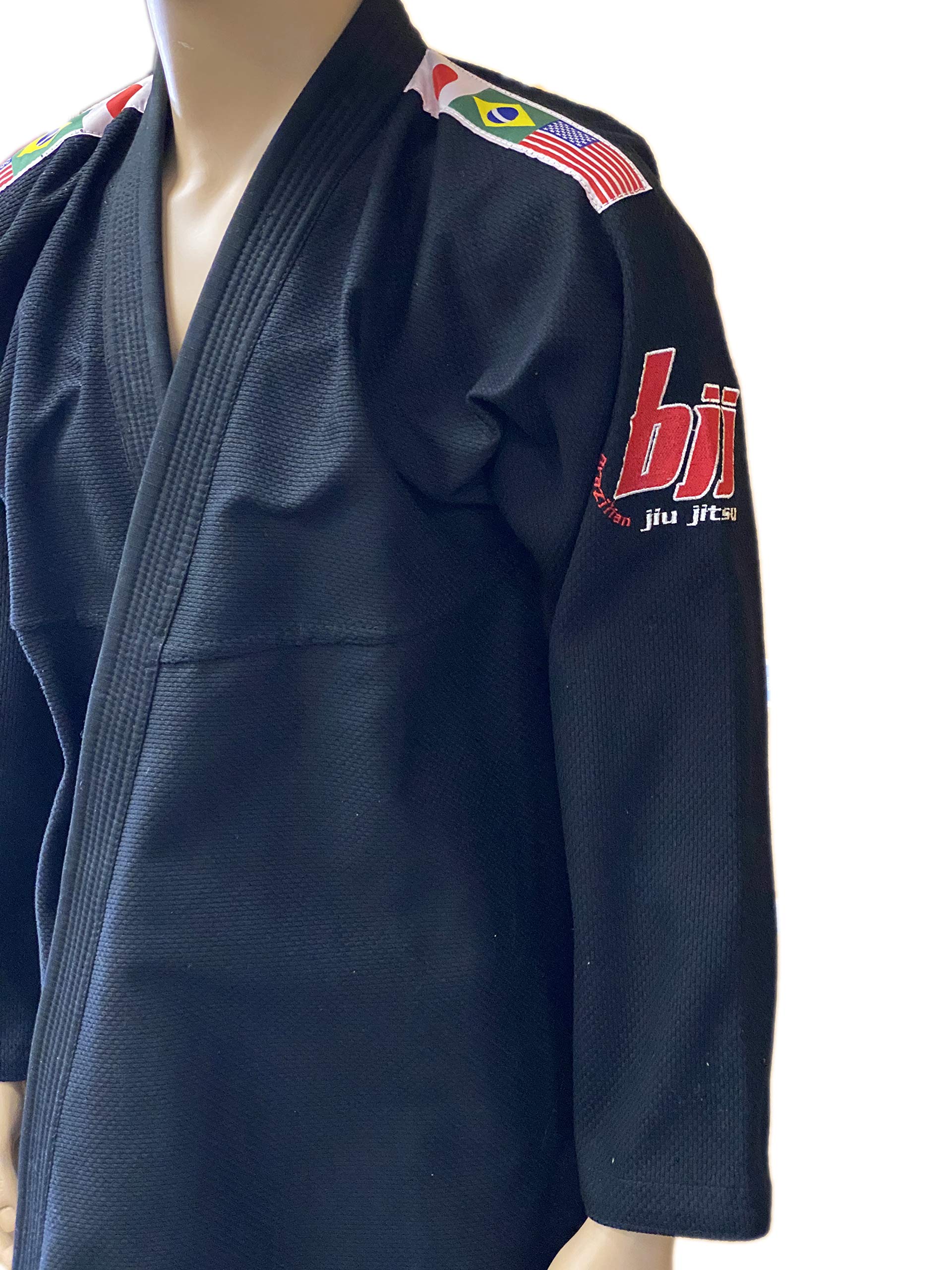Woldorf USA BJJ GI for Men IBJJF Kimono BJJ Jiujitsu GIS Preshrunk Fabric & Free Belt. Fighting Uniform, Training Uniforms, Ultra Light Weight Uniforms
