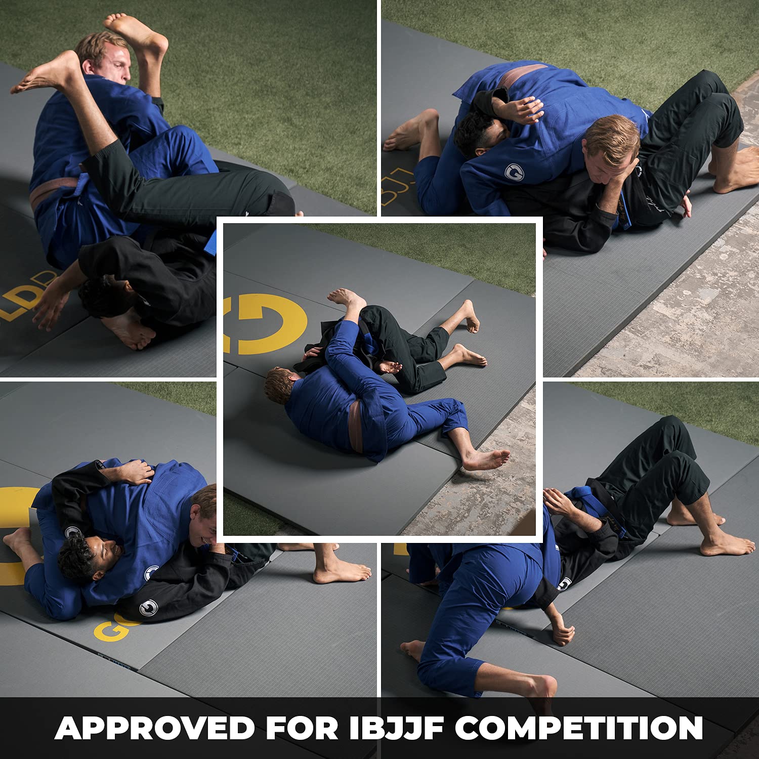 Gold BJJ Foundation Gi - Pearl Weave Jiu Jitsu Gi for Men and Women - IBJJF Competition Legal BJJ Gi (White, A5)