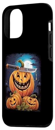 iPhone 13 GIS Manager Funny Halloween Fun Pun Spooky Case