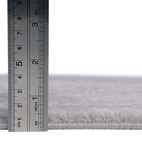 Unique Loom Sofia Collection Area Rug - Grand (8' x 10', Light Gray/ Ivory)
