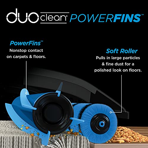 Shark Vertex Pro Powered Lift-Away Cordless Vacuum with IQ Display, DuoClean PowerFins, Includes Crevice Tool, Pet Multi-Tool & Anti-Allergen Dusting Brush, 60min Runtime, Electric Blue