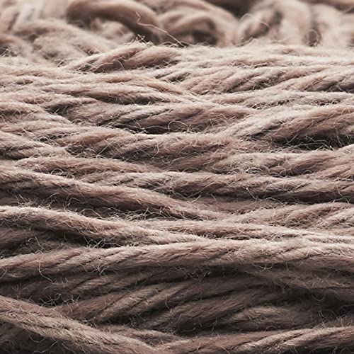 Lion Brand Yarn (1 Skein) Touch of Alpaca Yarn, Jade, Mochaccino, 1 Pack
