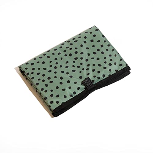 Freshly Picked Bag Accessories Changing Mat, Sage Dapple Dot