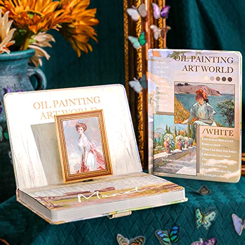 Aromoty Vintage Oil Painting B6 Notebook
