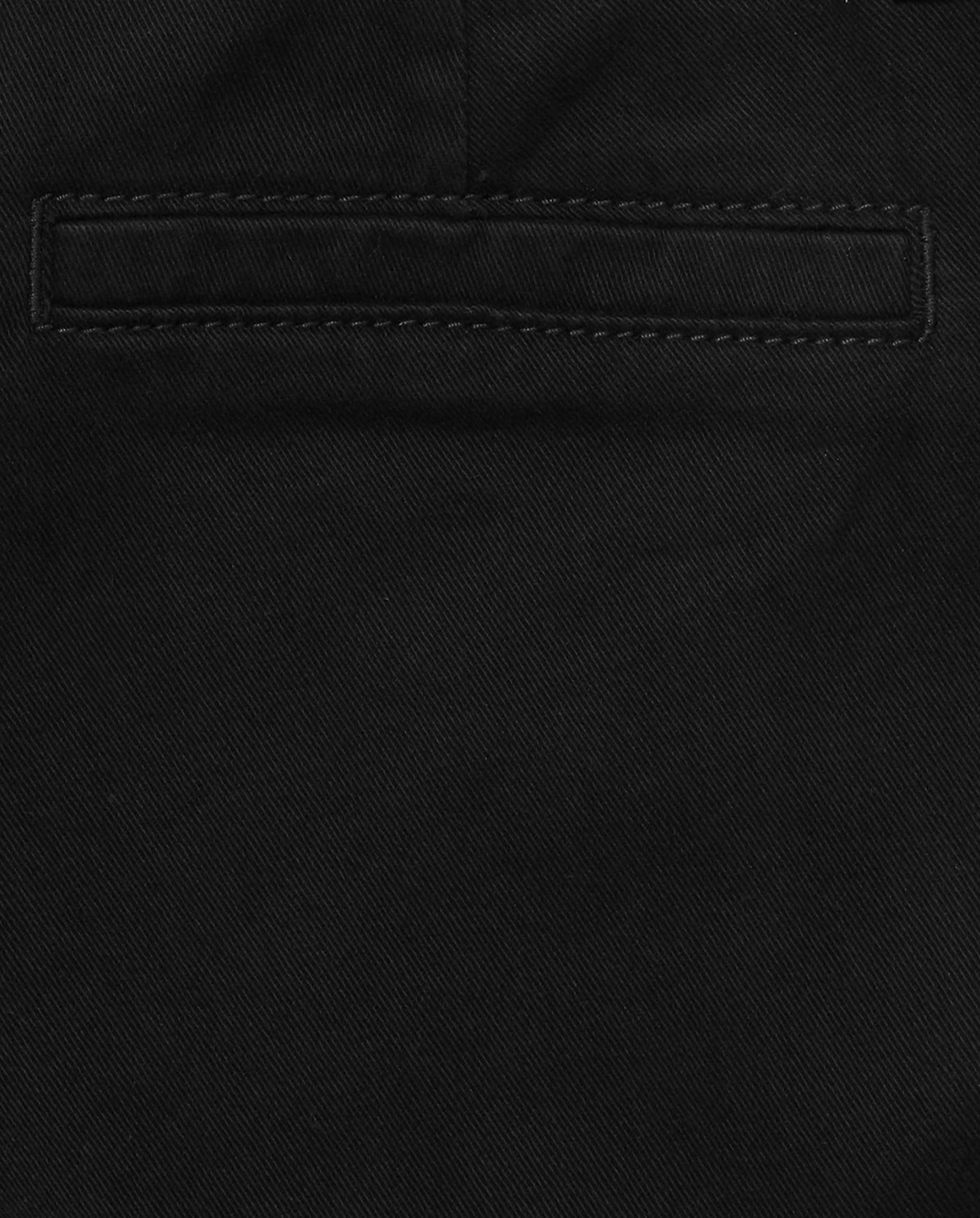The Children's Place girls Bootcut Chino School Uniform Pants, Black Single, 8 US