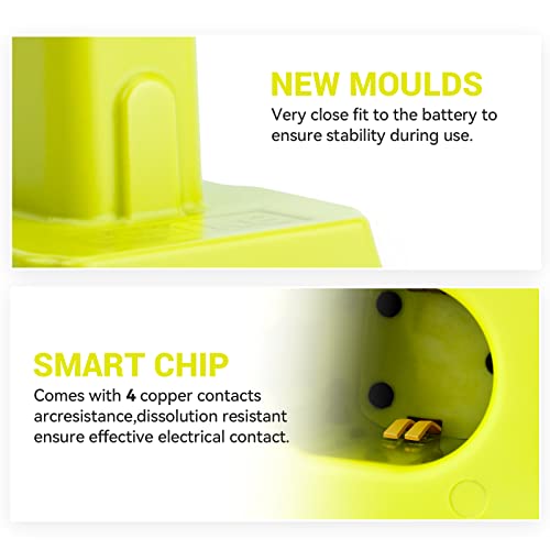 Power Wheel Adapter for Ryobi One+ 18V P108 P107 P102 P100 Li-ion & Ni-Cd Battery,Power Connector for Rc Toy & Car,12 Gauge Robotics Rc Truck(with 30A Fuse & Switch & Wire terminals)(1 Pack
