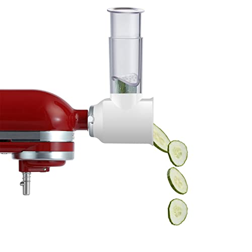 Slicer Shredder Attachment for KitchenAid Stand Mixers, Vegetable Slicer Attachment for Kitchenaid, Cheese Grater Attachment for KitchenAid by Gvode