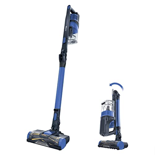Shark QZ163H Pet Plus Cordless Stick Vacuum with Self-Cleaning Brushroll, MultiFLEX, Crevice Tool & Pet Multi-Tool, 40-min Runtime (Renewed) (Plasma Blue)