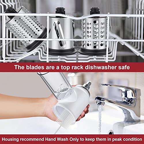 Slicer Shredder Attachment for KitchenAid Stand Mixers, Vegetable Slicer Attachment for Kitchenaid, Cheese Grater Attachment for KitchenAid by Gvode