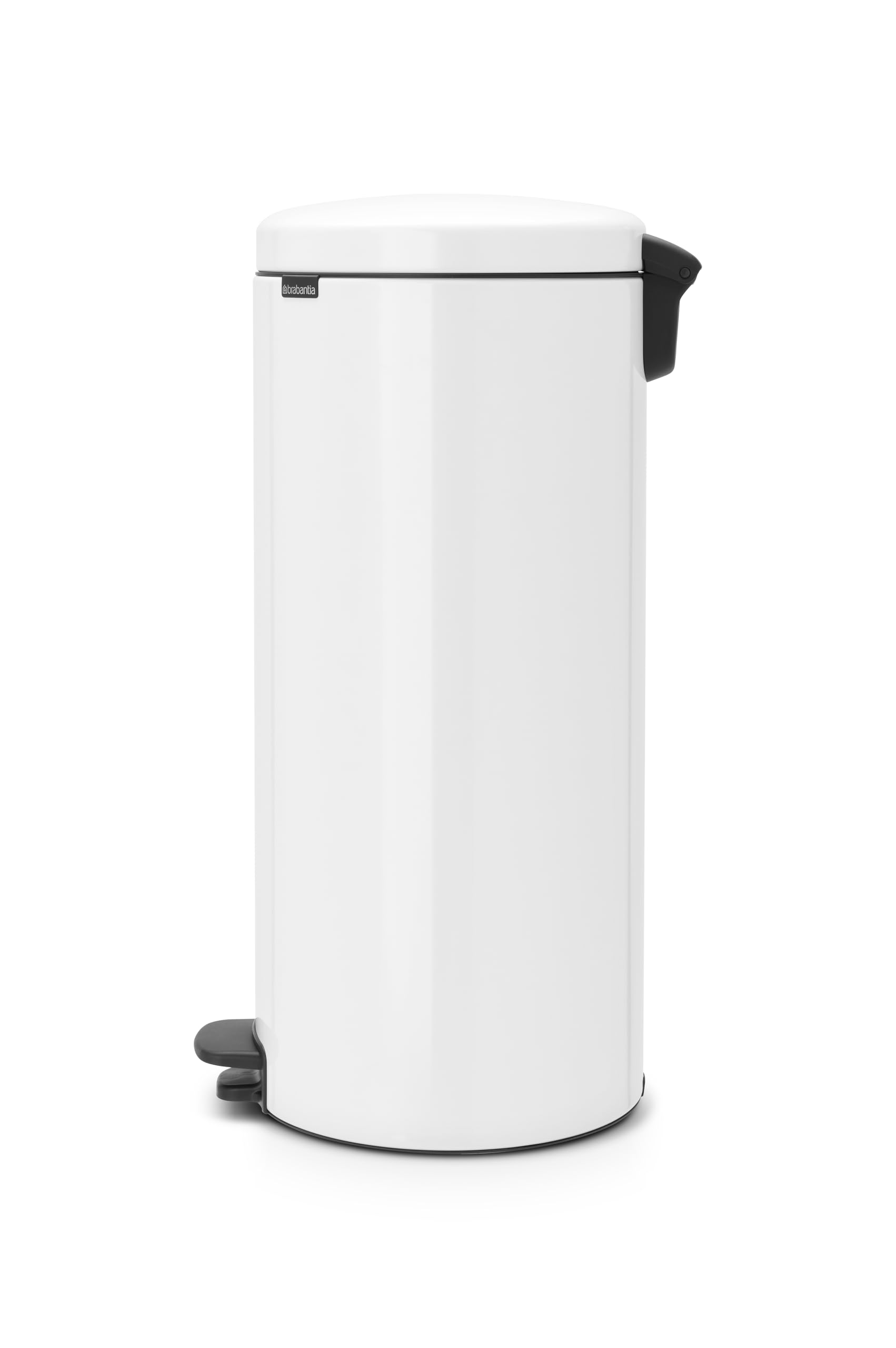 Brabantia 114748 Pedal Bin newIcon with Metal Inner Bucket, 30 Litre - White