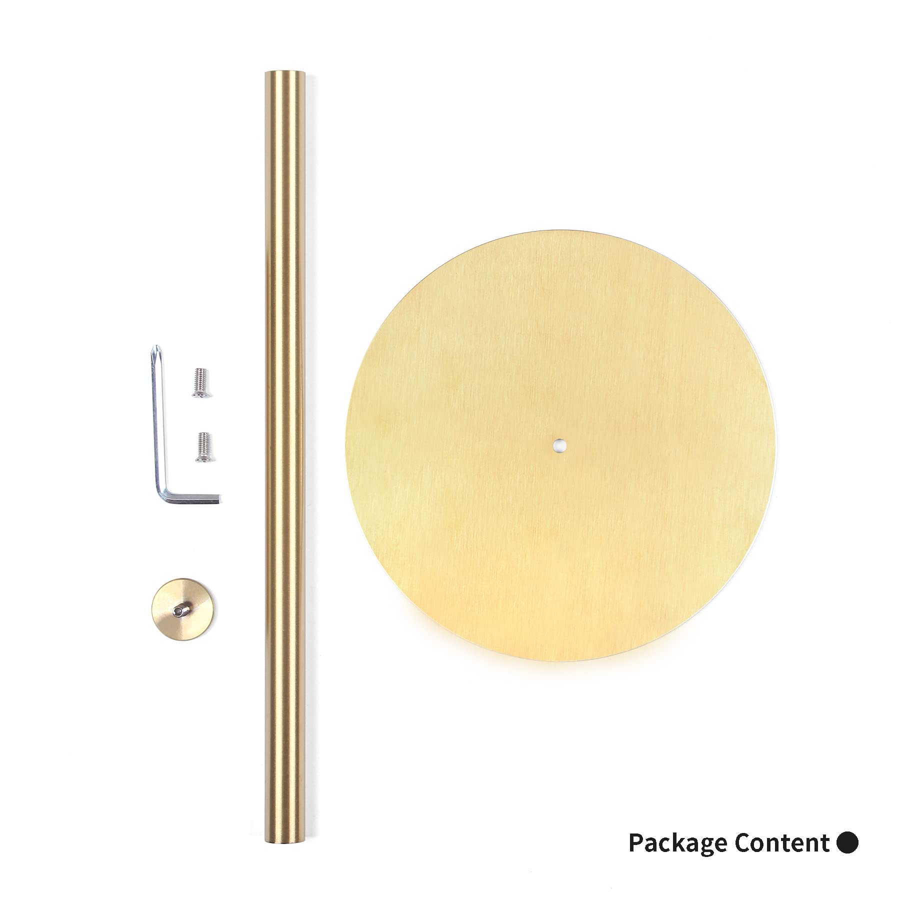 Gold Paper Towel Holder Countertop, OBODING, Kitchen Paper Towel Holder Stand for Kitchen and Bathroom Organization and Storage, Paper Towel Holders for Standard and Large Size Rolls (Gold)
