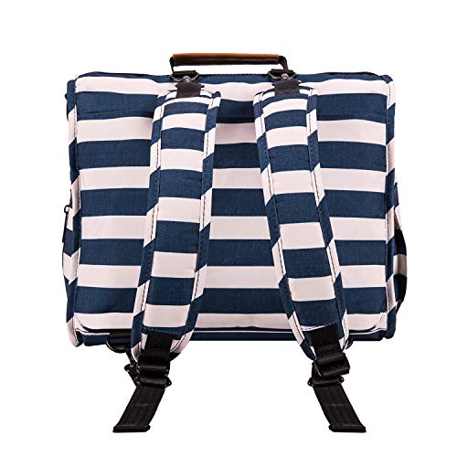 ALLCAMP Diaper Bag Large, Support Baby Stroller, Converted Into a Tote Bag