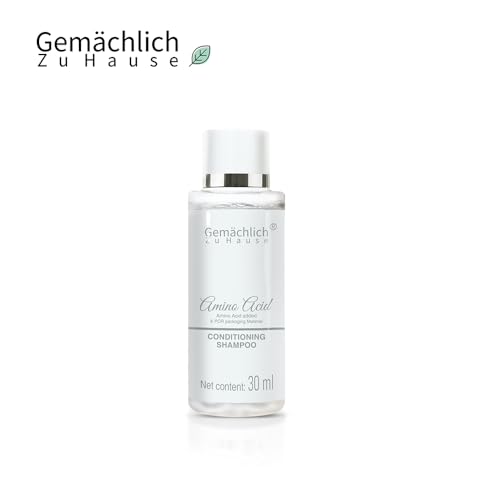 Gemächlich ZuHause Conditioners and Shampoos with Natural Ingredients, 1oz Travel Size 2-in-1 Conditioning Shampoo Bulk Sets for Hotel Airbnb, 100 pieces