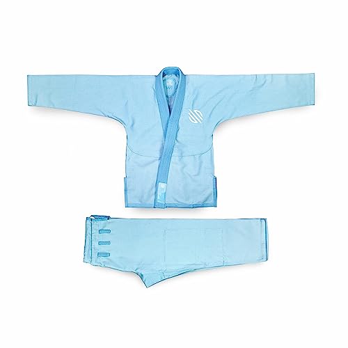 Sanabul Easter Egg BJJ Gi for Women Premium Brazilian Jiu Jitsu Gi for Women - Ice Blue, W2
