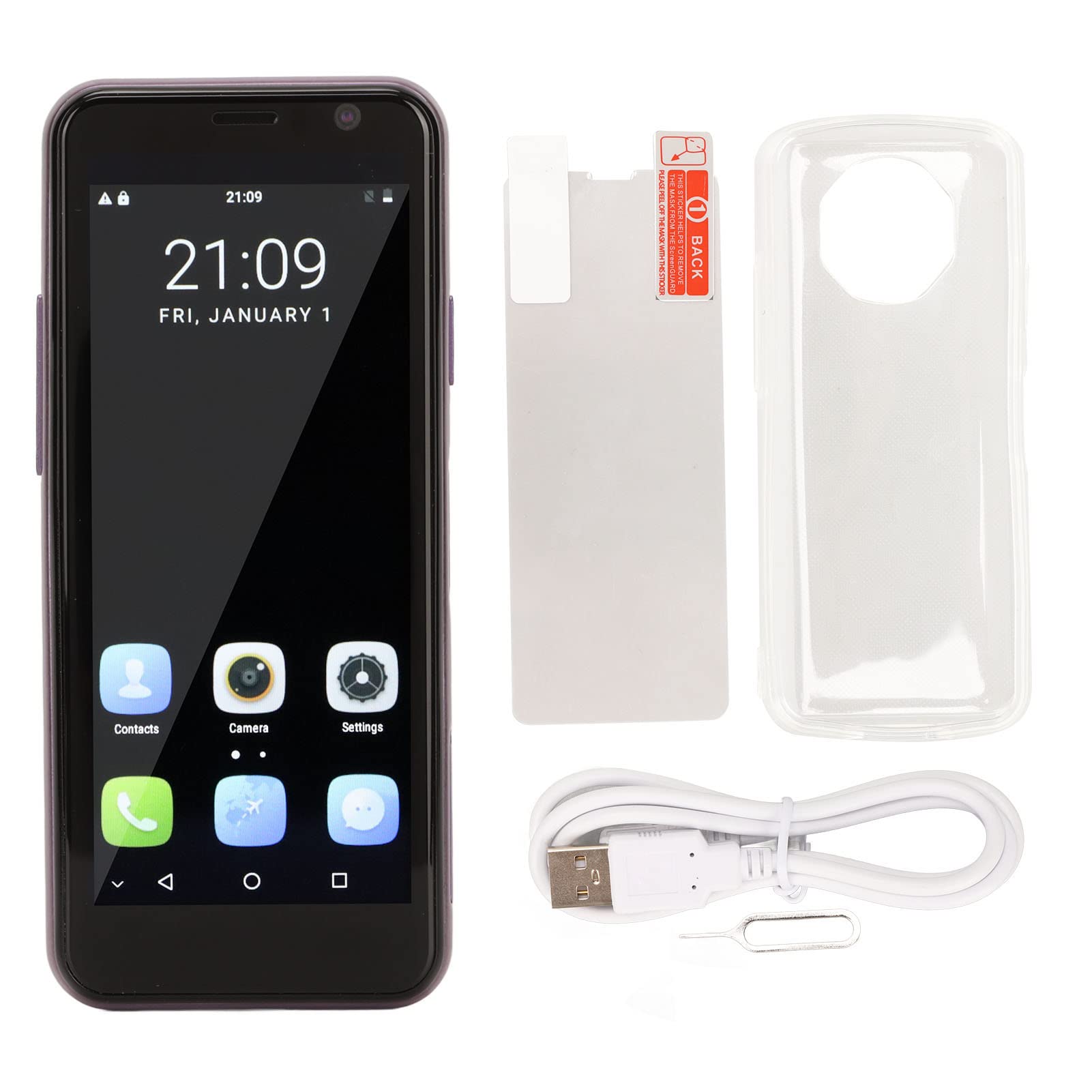 Dpofirs S10I 4G Mini Smartphone, 3.5Inch Unlocked Cell Phones, 3GB RAM 32GB ROM Dual Sim Smartphone, 3200mAh Pocket Cellphone for Students (#2)