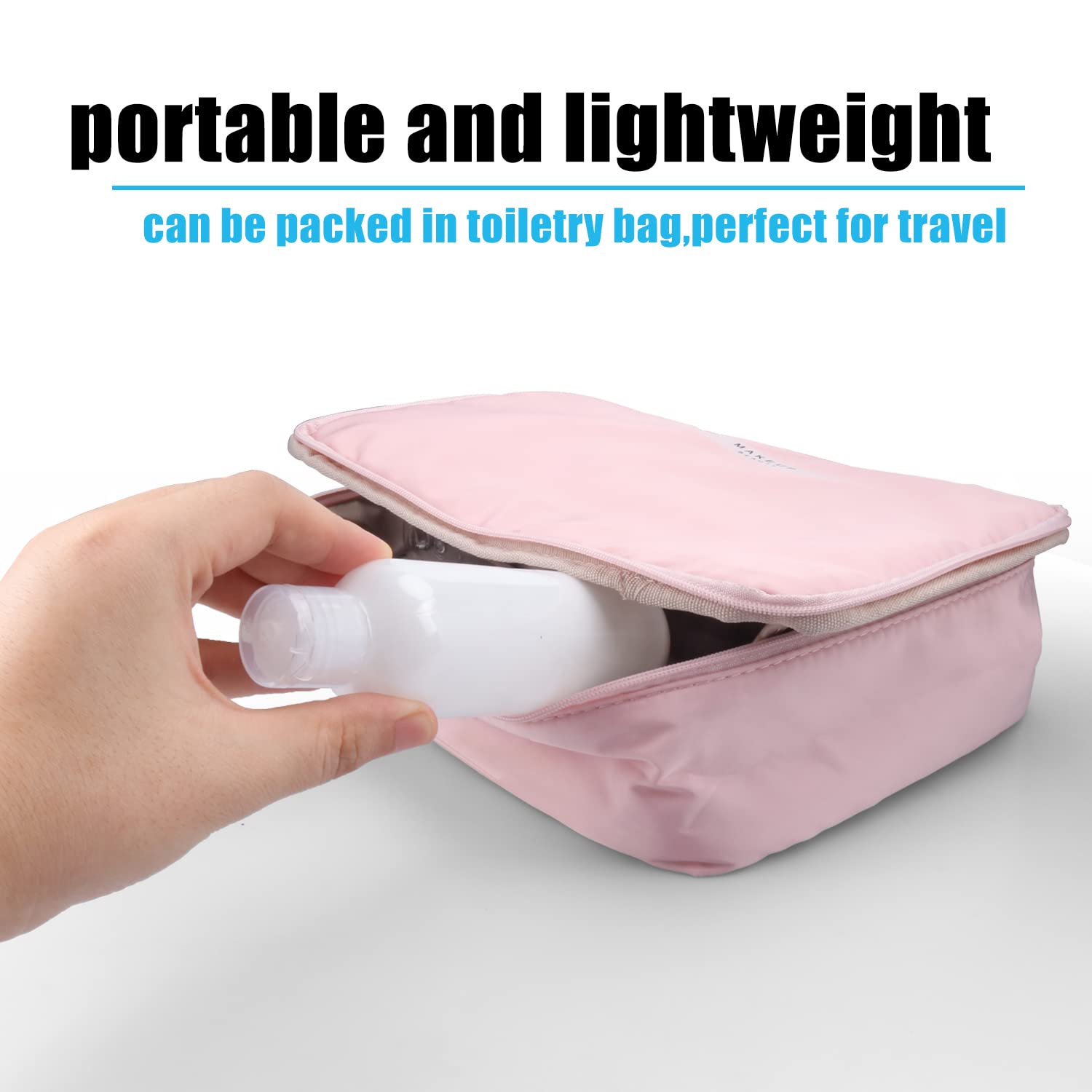 Wresty 6 Pcs 100ml/3.4oz Empty Travel Bottles With Flip Cap Plastic Squeeze Bottles Container For Lotion Shampoo Soap Conditioner Toiletries