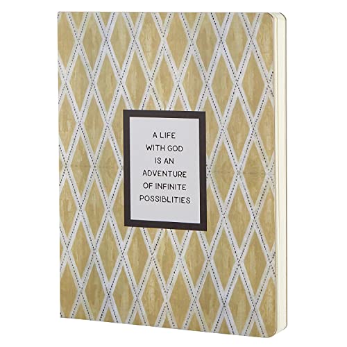 Creative Brands Gifts For Him Office Supplies for Men Hardcover Coptic Bound & Sewn Journal by Faithworks, 6.5 x 8.75-Inch, Adventure