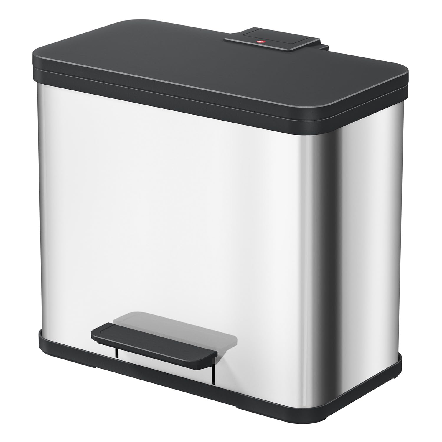 Hailo 0630-200 Öko Duo Plus L, Stainless Steel, Edelstahl