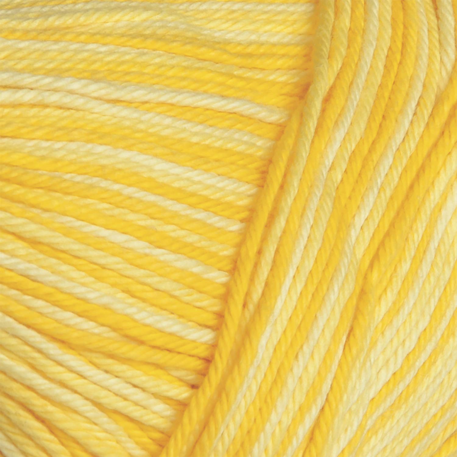 Knit Picks Dishie Worsted Weight Yellow 100% Cotton Yarn - 100 g (Sunshine)