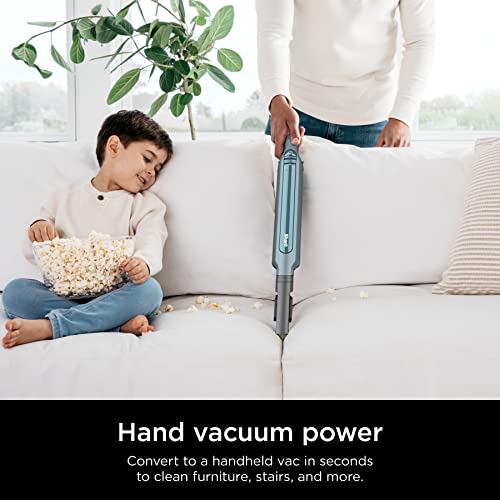 Shark WS642BL WANDVAC System Pet Ultra-Lightweight Powerful Cordless Stick Vacuum with Charging Dock, Blue, 0.013 Qt. Capacity