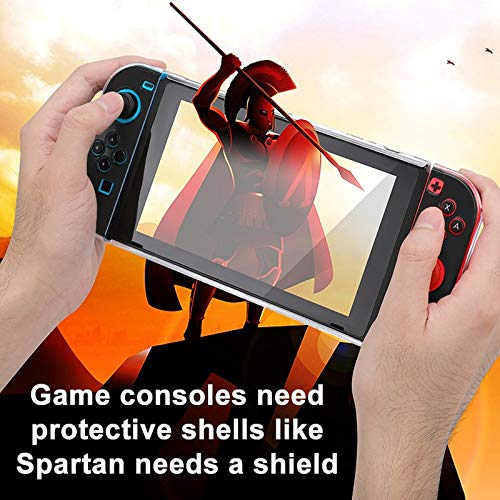 SUPNON Carry Case Compatible with Nintendo Switch, Ultra Slim Hard Shell, Protective Carrying Case for Travel - Witch Flying On Broom In Halloween Horror Design30434