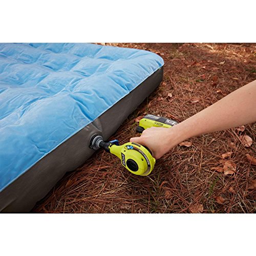 RYOBI 18-Volt ONE+ Lithium-Ion Cordless High Volume Power Inflator P738 Kit with 1.3 Ah Battery and 18-Volt Charger