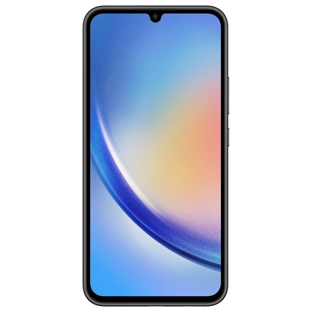 SAMSUNG Galaxy A34 5G Dual SIM (128GB, 6GB) 6.6" 120Hz AMOLED, Octa-Core, 48MP Triple Camera, 4G Volte (GSM Unlocked for T-Mobile, NOT Metro, Global) International A346M/DSN (w/ 256GB SD, Graphite)
