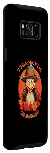 Galaxy S8 GIS Manager Funny Thanksgiving Turkey & Fall Case