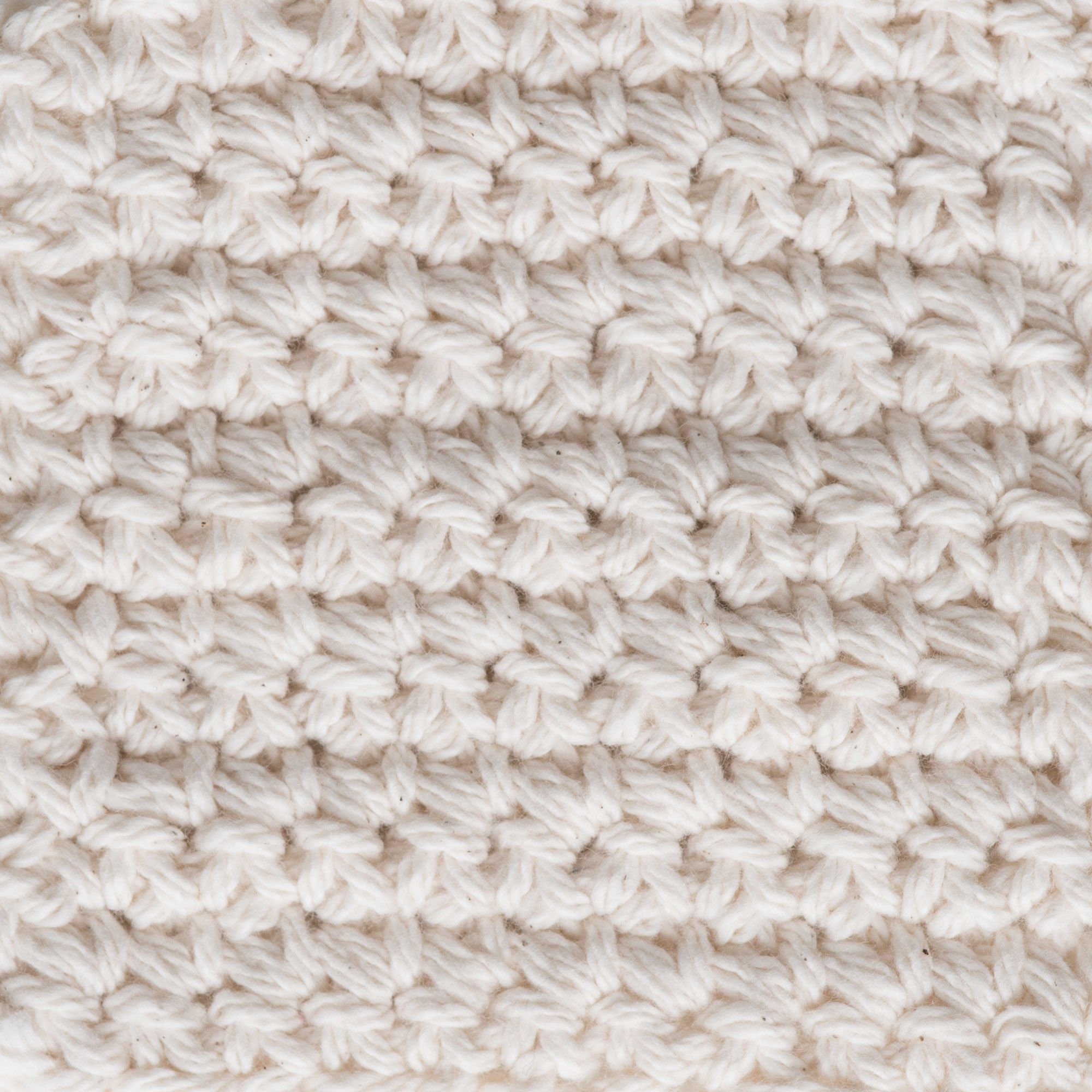 Lily Sugar 'N Cream The Original Solid Yarn, 2.5oz, Medium 4 Gauge, 100% Cotton - Ecru - Machine Wash & Dry