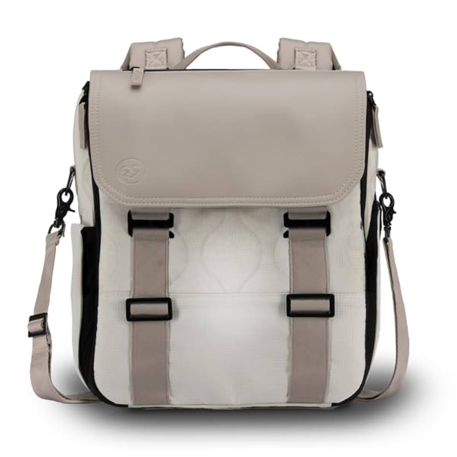 PAPERCLIP Willow in Mushroom, Baby Backpack Diaper Bag, Baby Bag with Changing Station, Diaper Bag for Two Kids, Panaleras Para Bebe