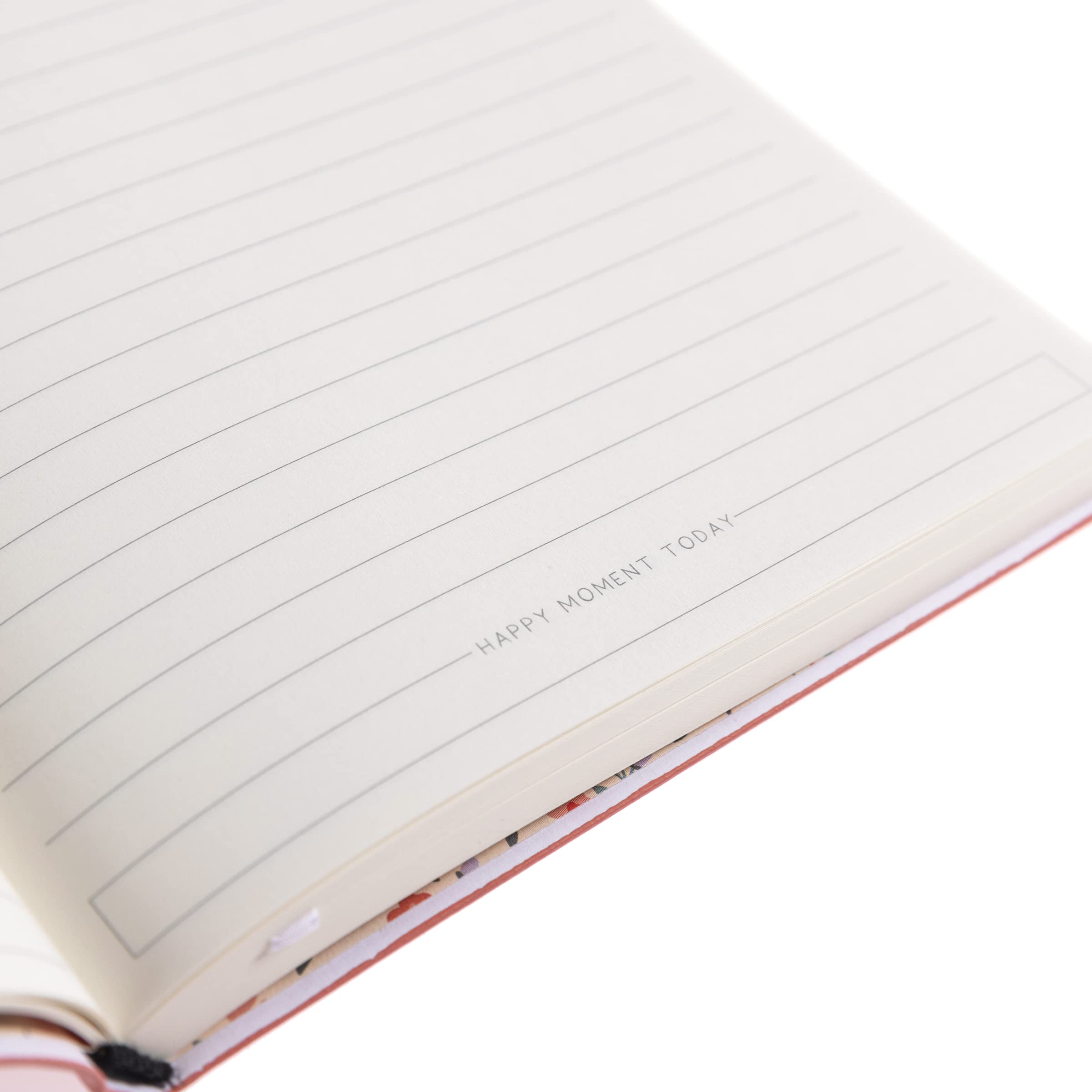 Graphique Vegan Leather Spiral Journal, Positivity – 6” x 8", 192 Lined Pages – Perfect for Taking Notes, Lists and More