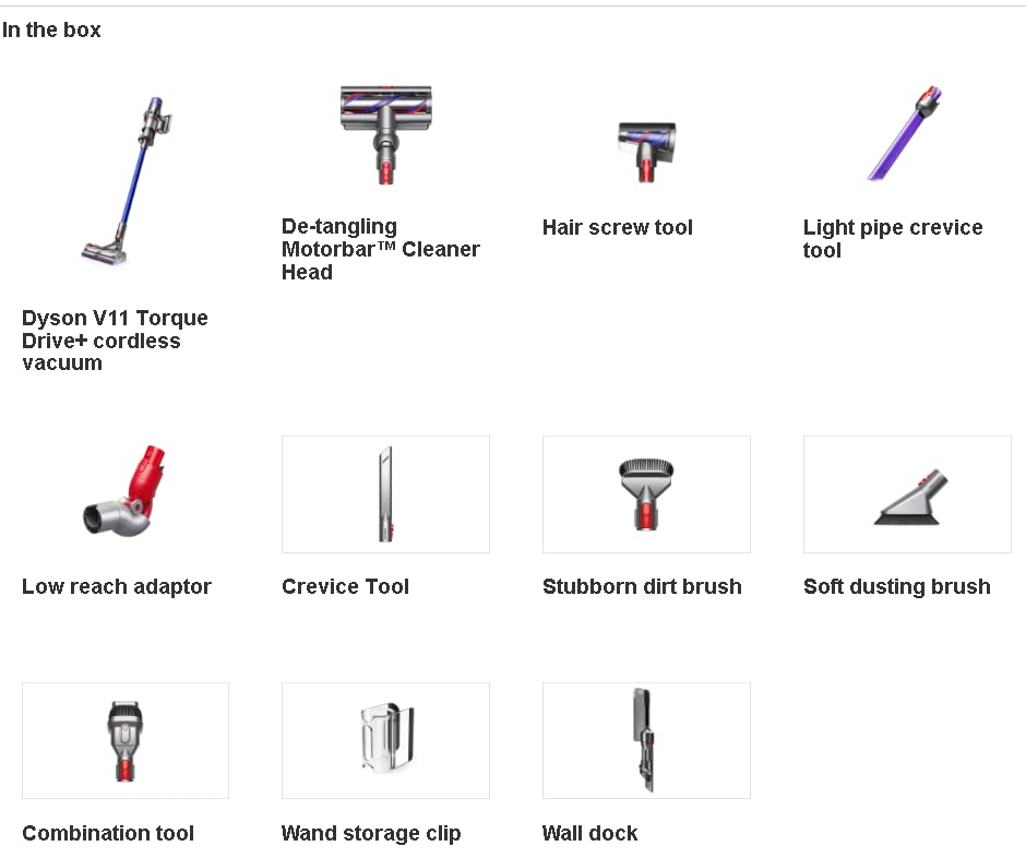 Dyson V11 Torque Drive + Cordless Vacuum Cleaner, 400481-01