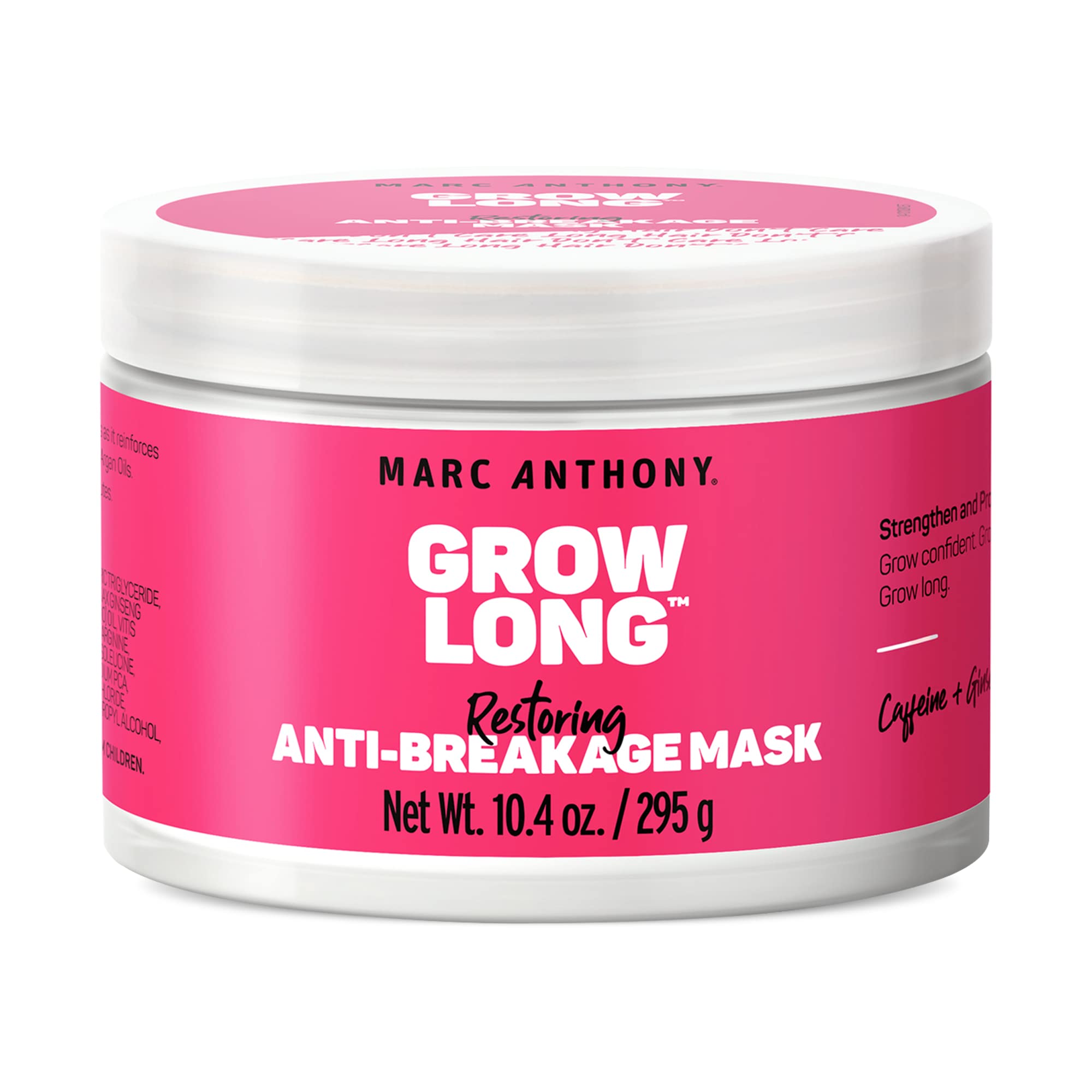 Marc Anthony Gift Set: 10 Oz Shampoo, Biotin Hair Mask, Leave-In Conditioner & Detangler for Dry, Damaged Hair - Grow Long Formula