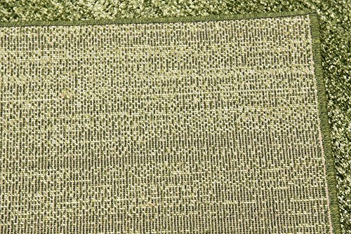 Unique Loom Del Mar Collection Area Rug-Transitional Inspired with Modern Contemporary Design, 8' 0 x 11' 4 Rectangular, Light Green/Beige