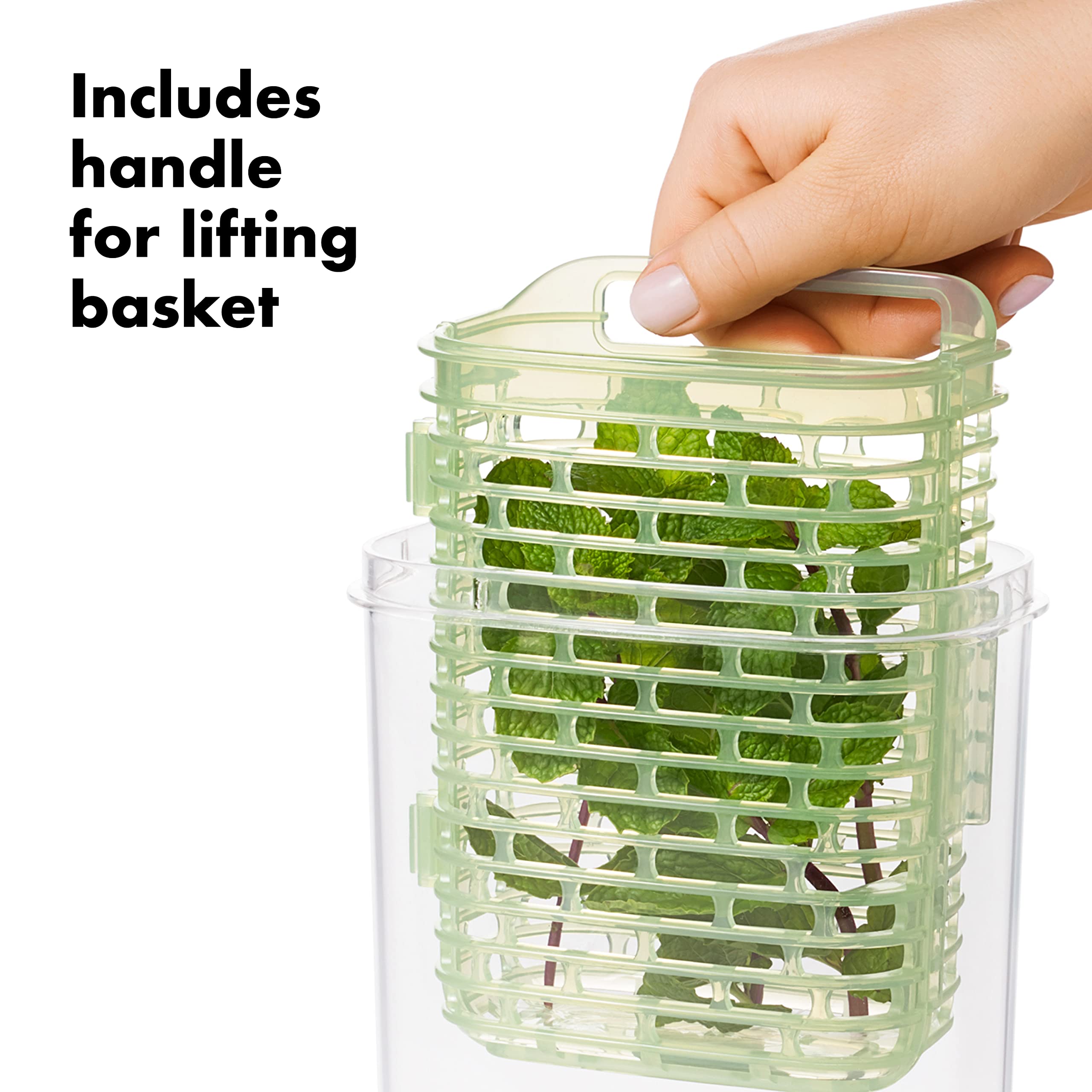 OXO Good Grips GreenSaver Herb Keeper- 1.8 QT