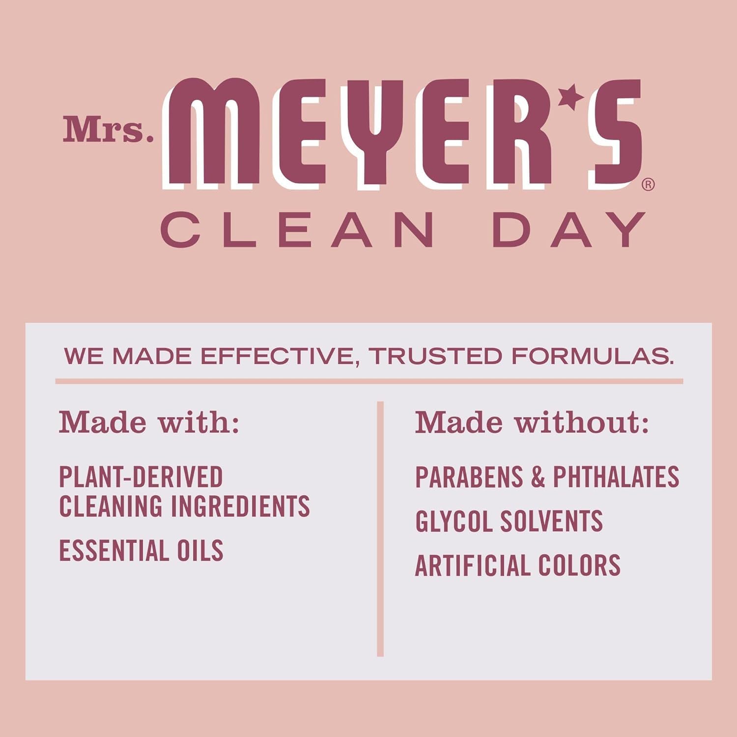 Mrs. Meyer's All-Purpose Cleaner Spray, Limited Edition Rose, 16 fl. oz - Pack of 3