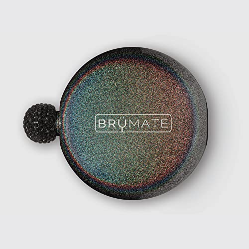 BruMate Glitter Women's Flask - 5oz Stainless Steel Flask for Liquor & Spirits - Pocket & Purse - Cute, Girly - Ideal Gift for Women (Glitter Mermaid)