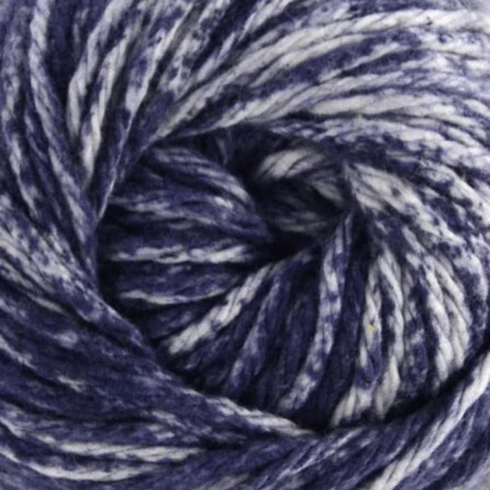 Premier Yarns Home Cotton Cone Yarn, Ideal Knitting and Crochet Supplies, Made of Recycled Cotton and Polyester, Tangerine Splash, 700 yards