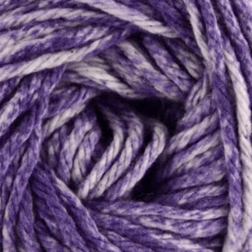 Premier Yarns Home Cotton Cone Yarn, Ideal Knitting and Crochet Supplies, Made of Recycled Cotton and Polyester, Tangerine Splash, 700 yards